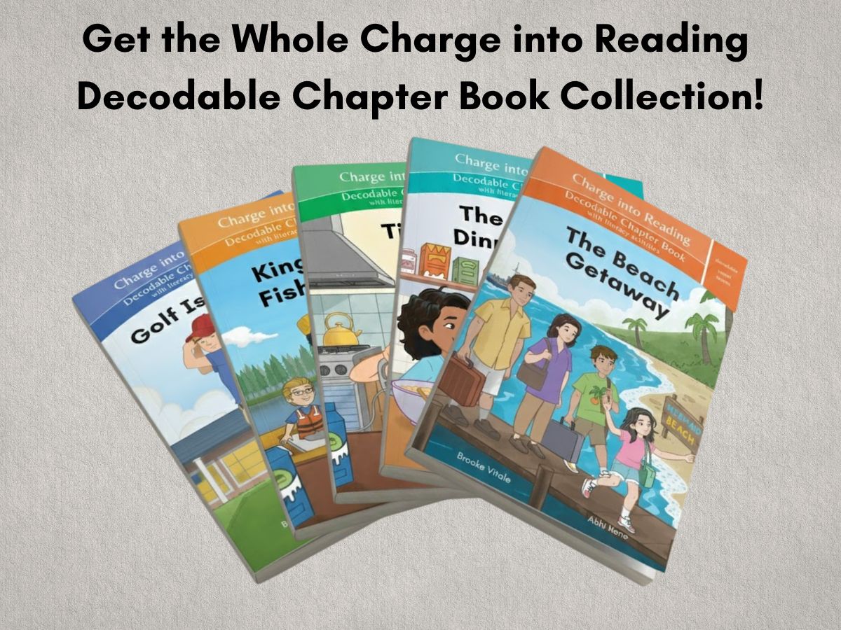 Decodable Chapter Books – Charge Mommy Books