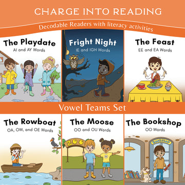 Decodable Readers – Charge Mommy Books