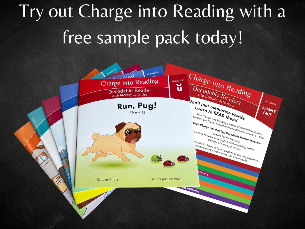 Free Decodable Book Samples – Charge Mommy Books