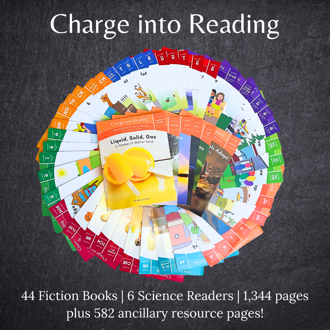 Decodable Readers – Charge Mommy Books