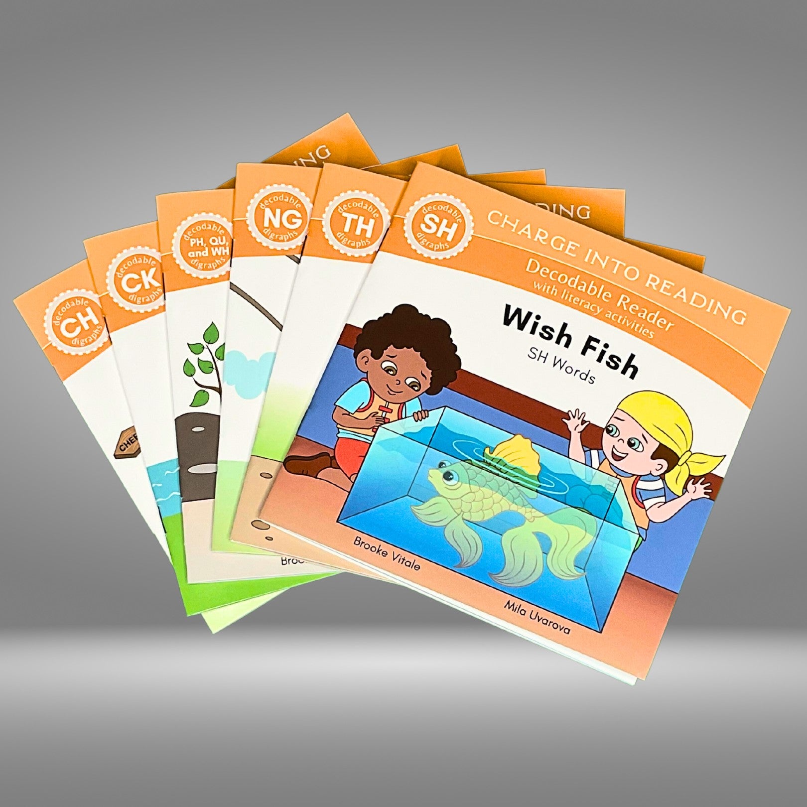 Decodable Readers – Charge Mommy Books