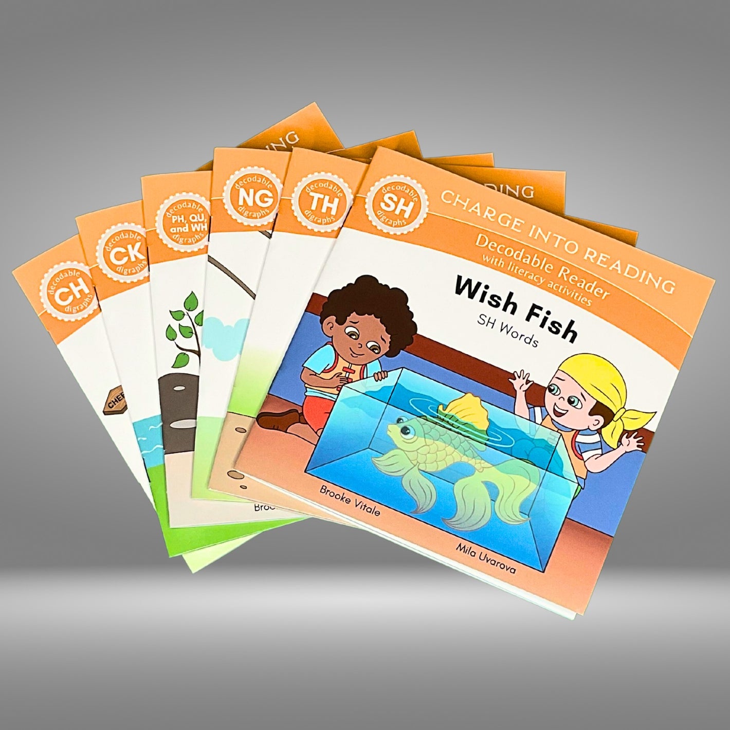 Decodable Readers – Charge Mommy Books