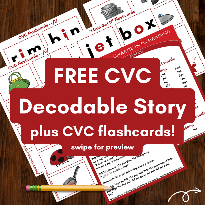 Charge Mommy Books Free Decodable Books and Resources