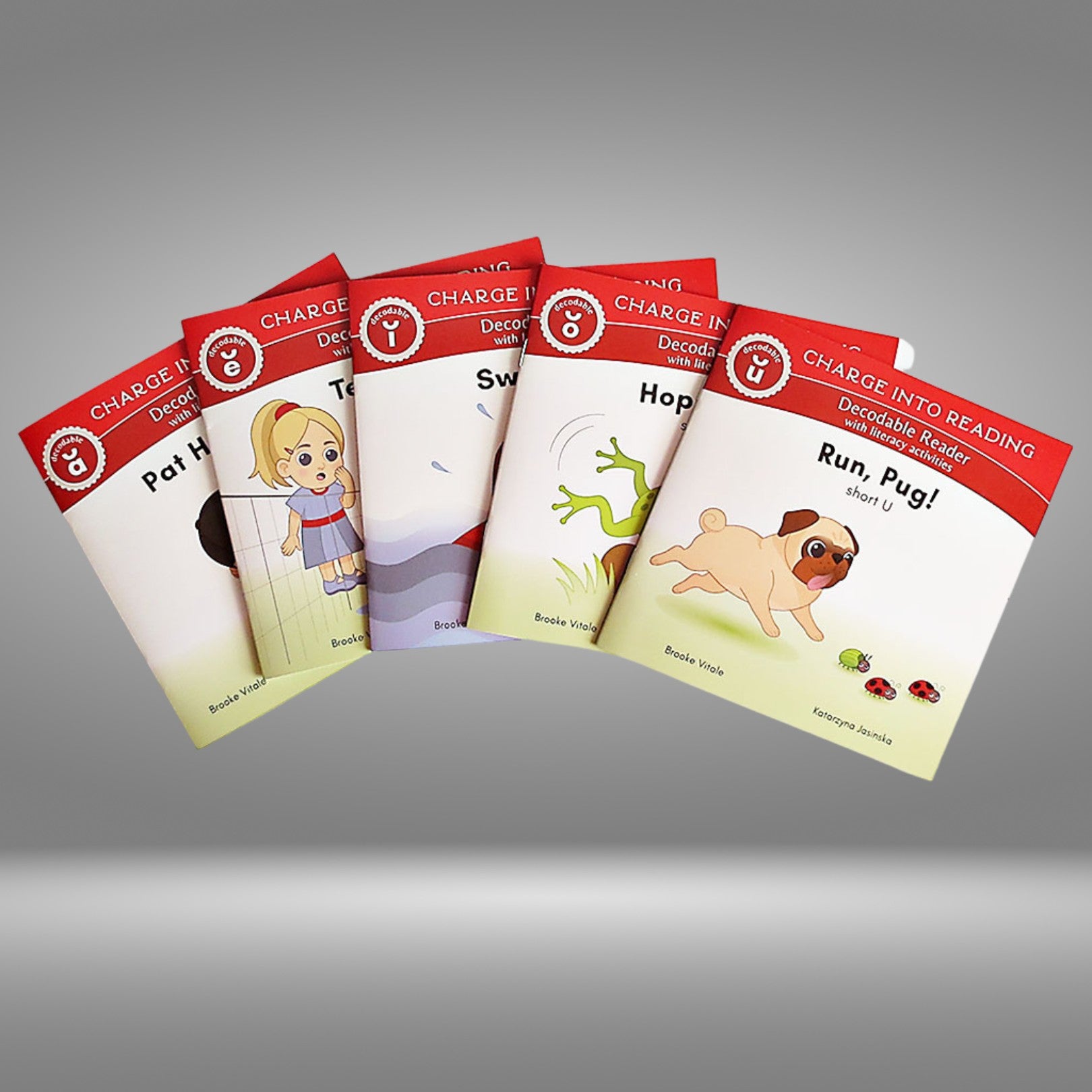 Decodable Readers – Charge Mommy Books