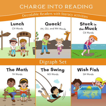 Decodable Readers – Charge Mommy Books