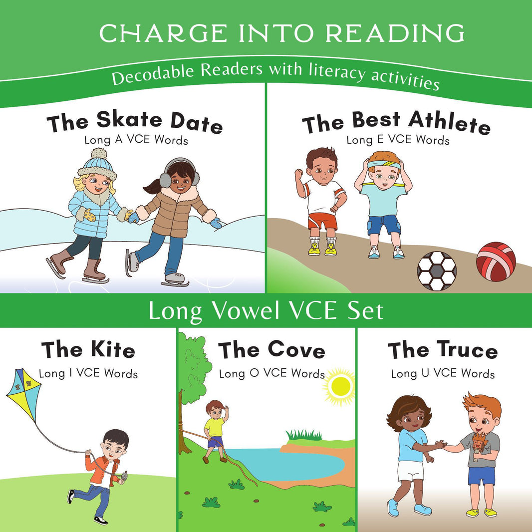 Decodable Readers – Charge Mommy Books